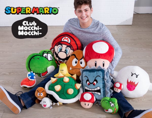 Superzacht en knuffelbaar: Nintendo® Super Mario Mega knuffels ...
